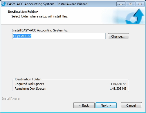 การติดตั้งโปรแกรม EASY-ACC | EASY-ACC Knowledge Base | ฐานความรู้สำหรับโปรแกรมบัญชี EASY-ACC ...